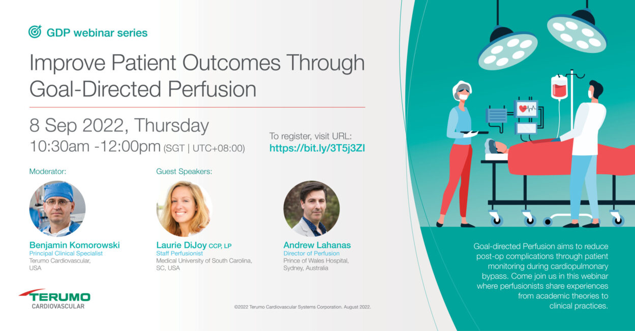 Terumo GDP Webinar - Improve Patient Outcomes Through Goal-Directed ...
